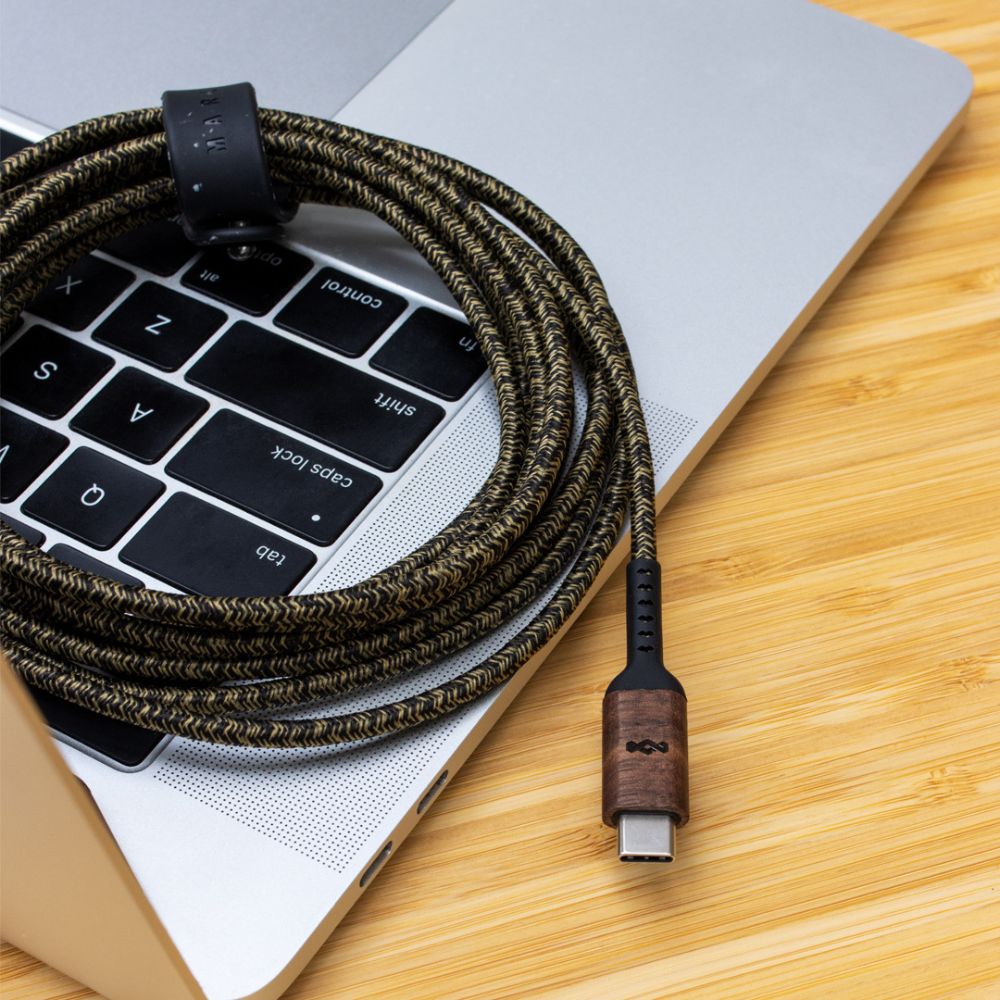 כבל טעינה REWIND® USB-A TO USB-C אורך 3 מטר